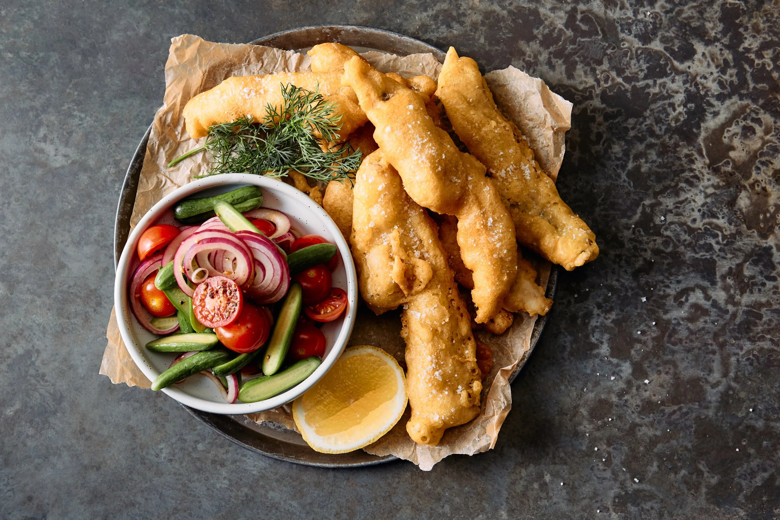 Roger's Beer Battered Flathead — Farm to Fork