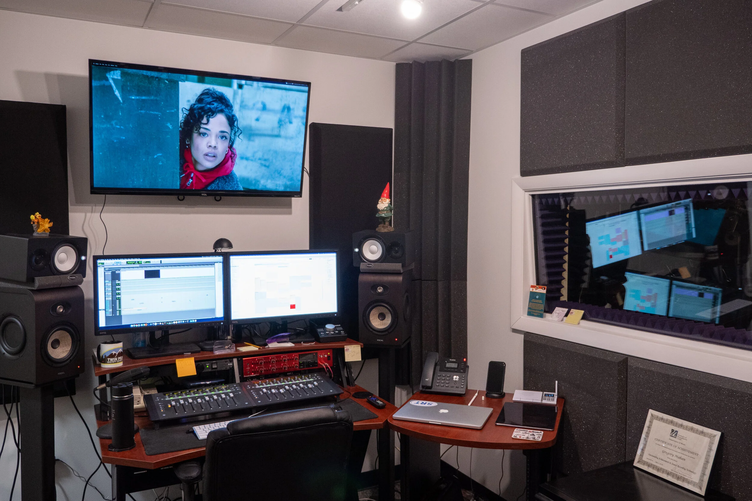 Sound Editing Room