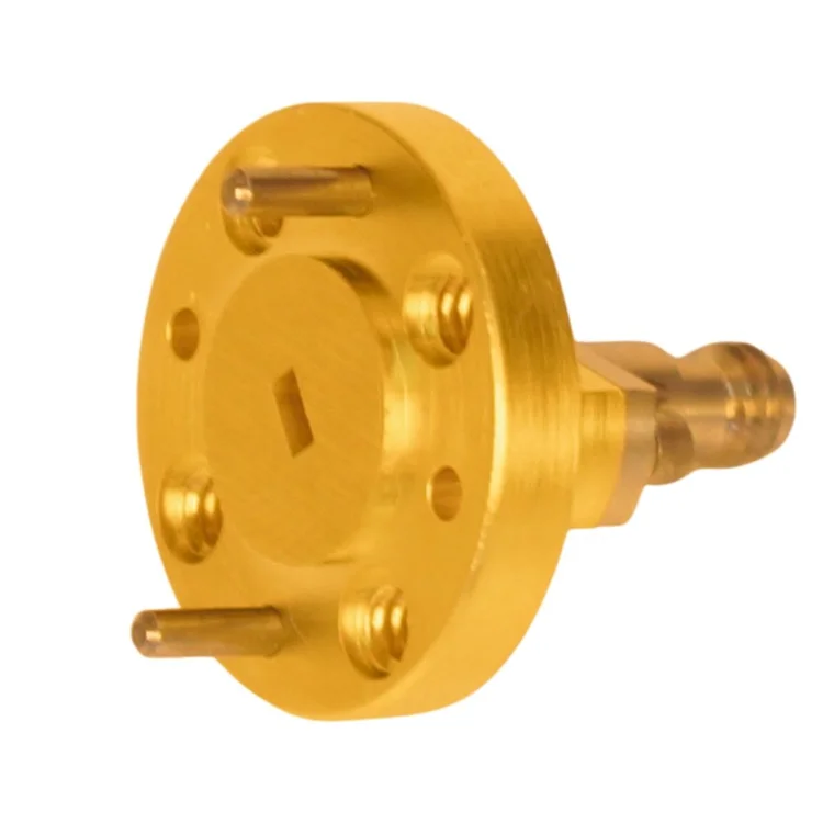 TRCW-121MEG0 WR-12 to 1.0mm male E Band Waveguide to Coax Adapter ...