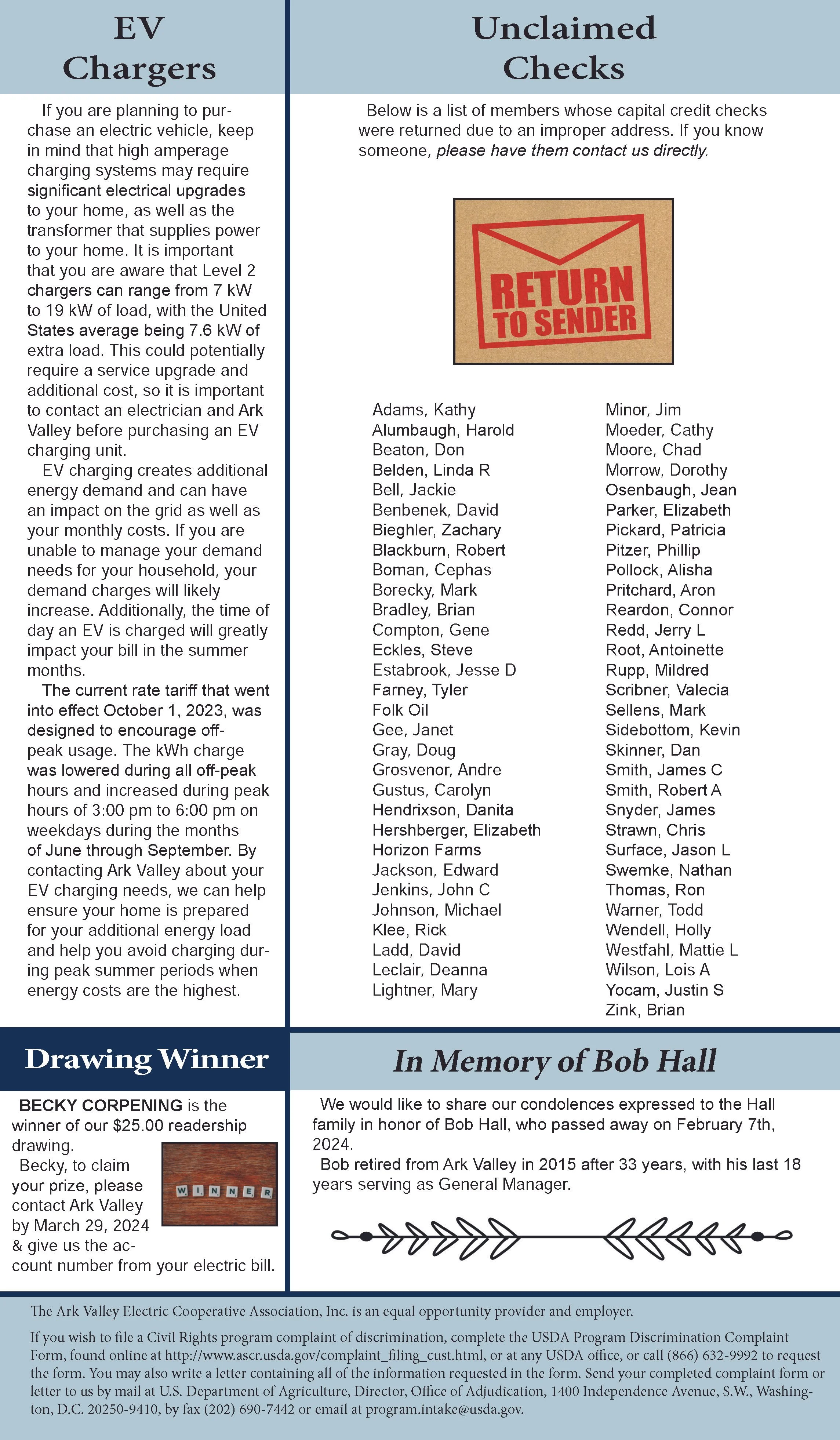 Current Newsletter — Ark Valley Electric CoOp