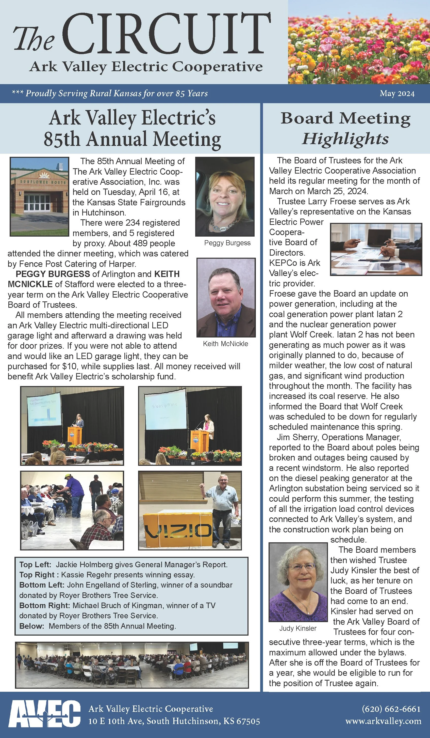 Current Newsletter — Ark Valley Electric CoOp