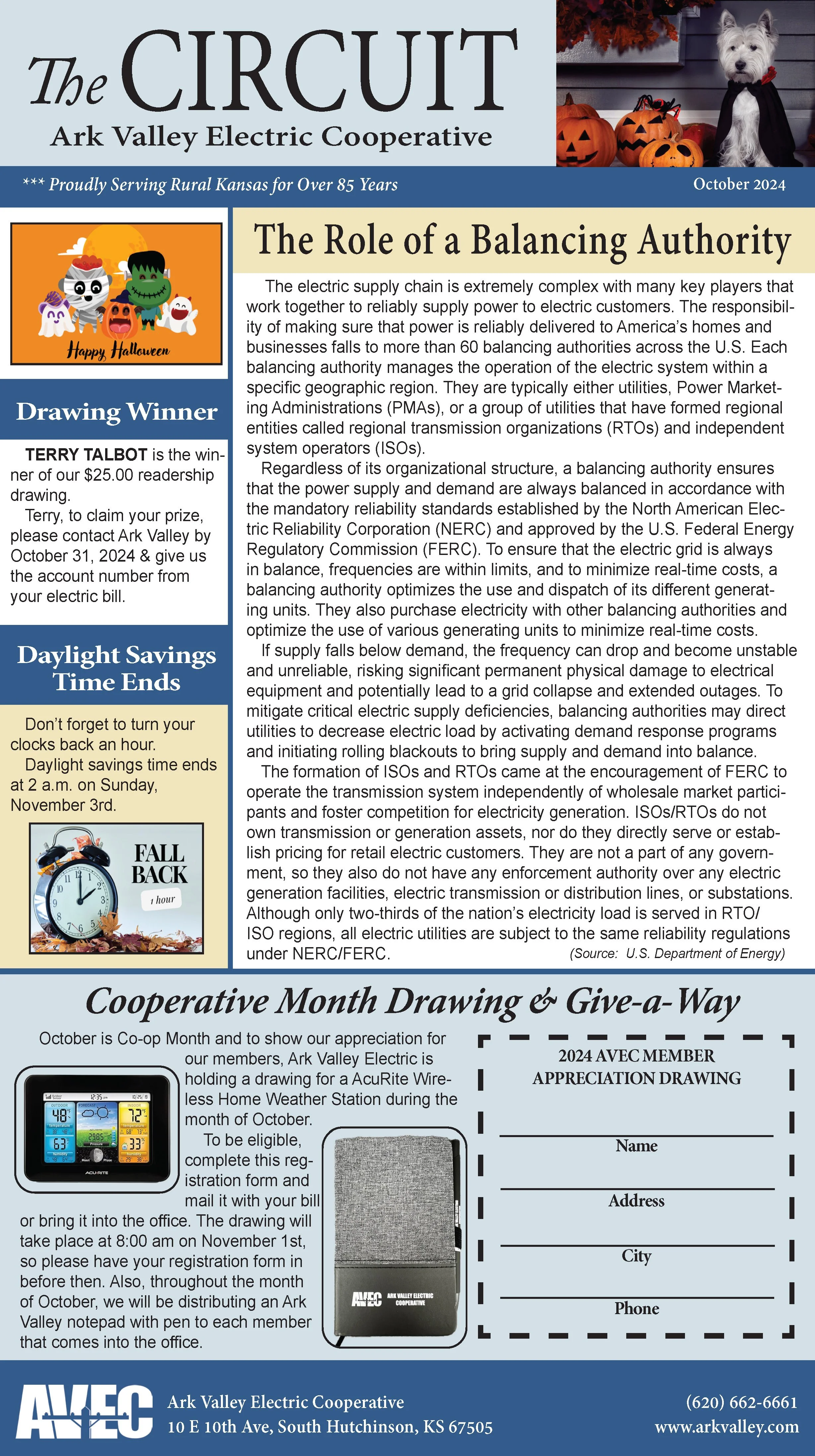 Current Newsletter — Ark Valley Electric CoOp
