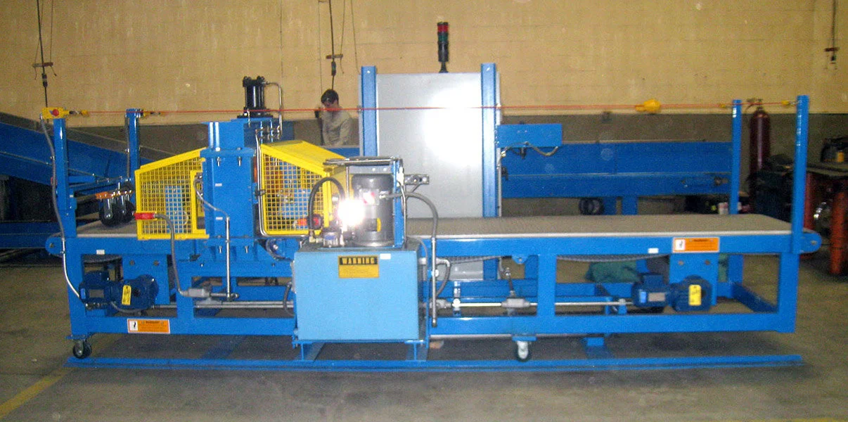 Cut-To-Length Cutters & Stackers Pallet Magazine — MIDLANDS TECHNOLOGIES