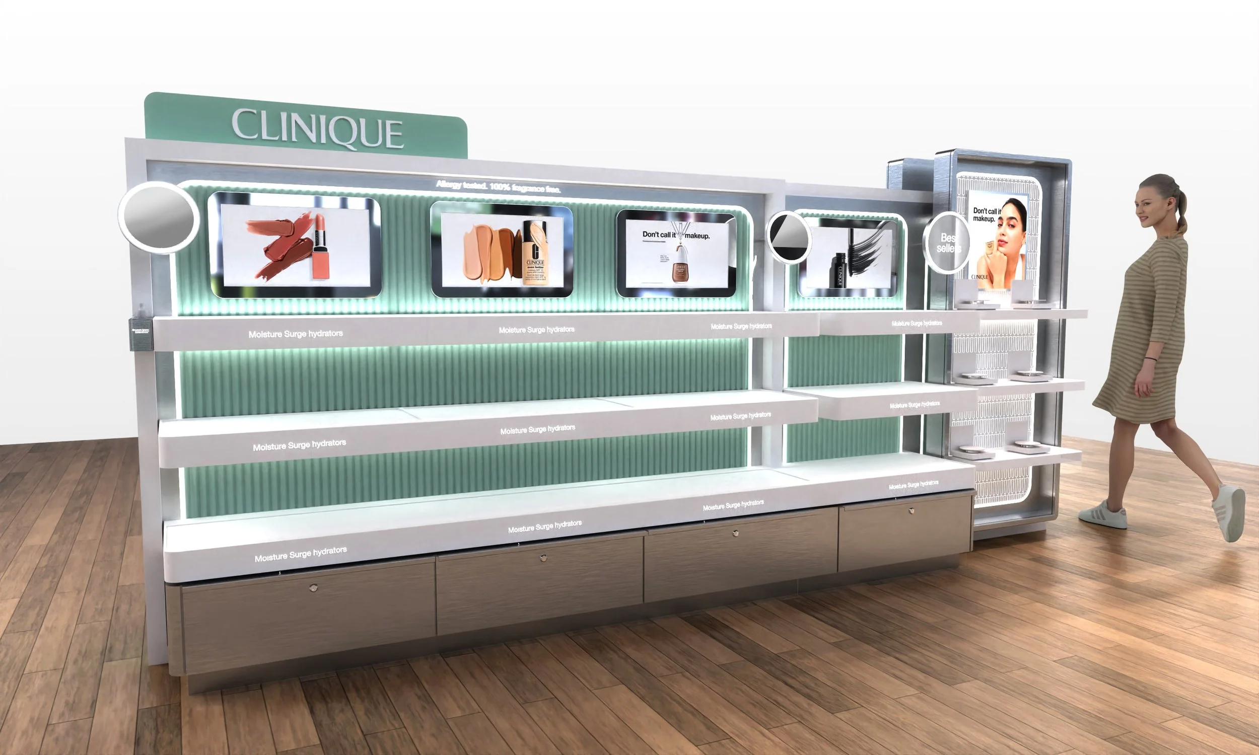 STORE DESIGN | CLINIQUE — Joseph Regina | Industrial Design