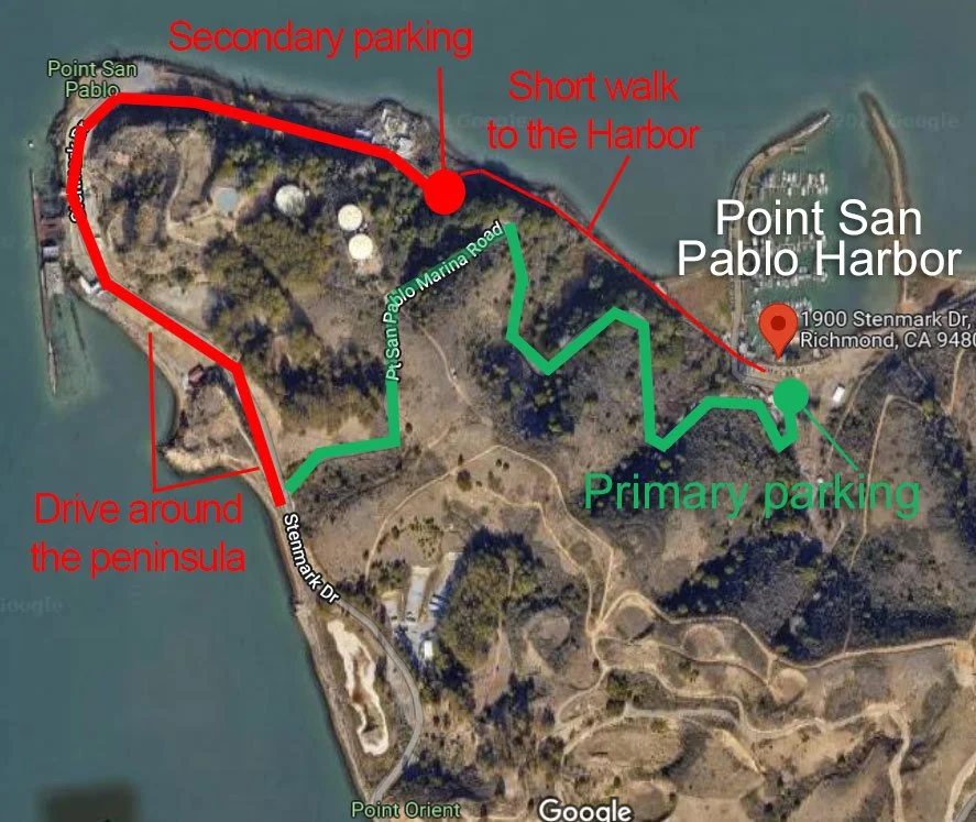 Getting Here — Point San Pablo Harbor