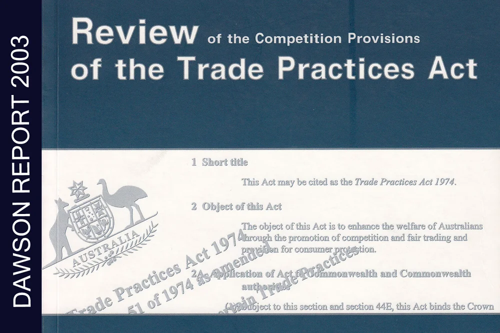 Reports — Australian Competition Law