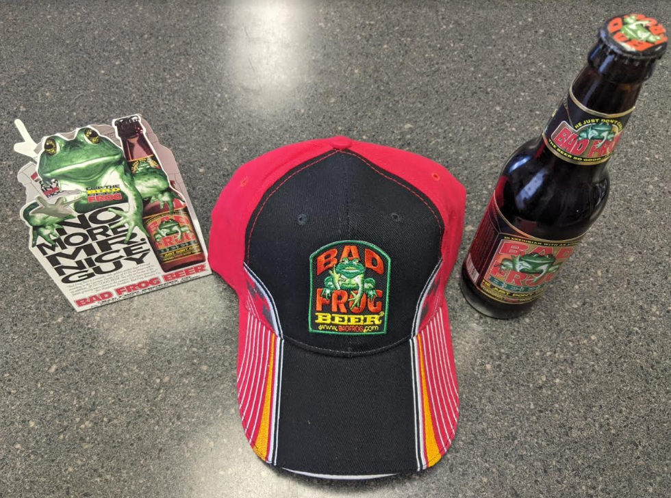 BAD FROG Racing Cap — BAD FROG