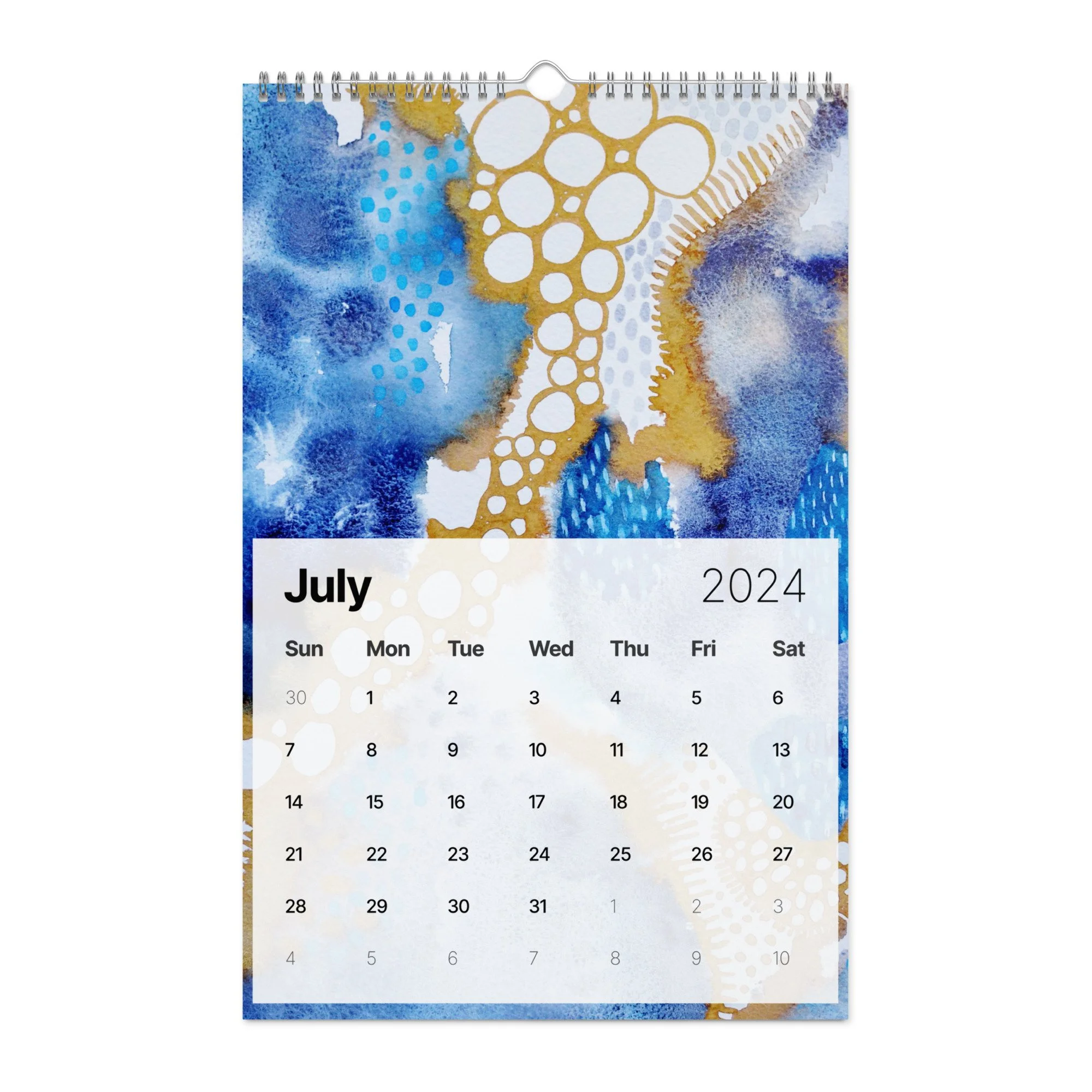 Watercolor Painting Wall calendar (2024) — Sunny Altman