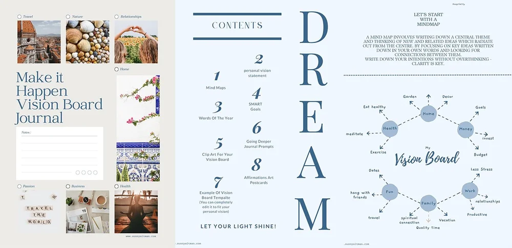 Create a Vision Statement and Vision Board with free digital Dream ...