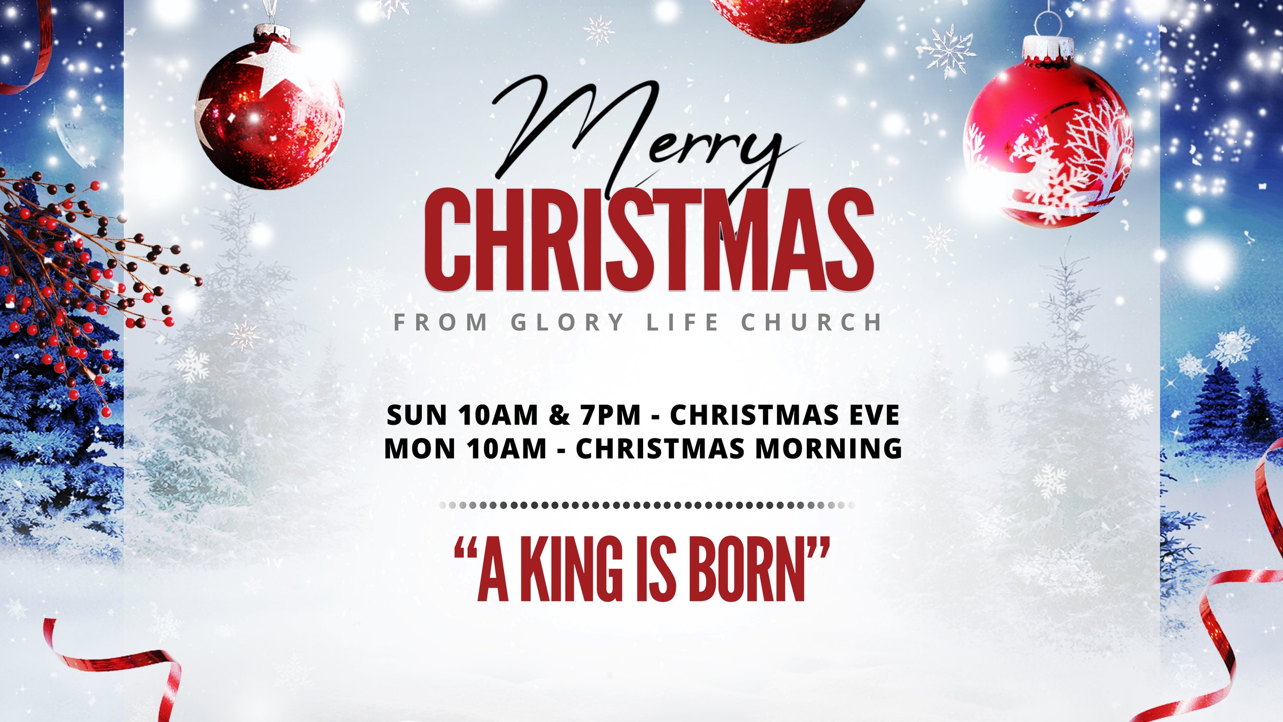 Christmas Services — GFANMI