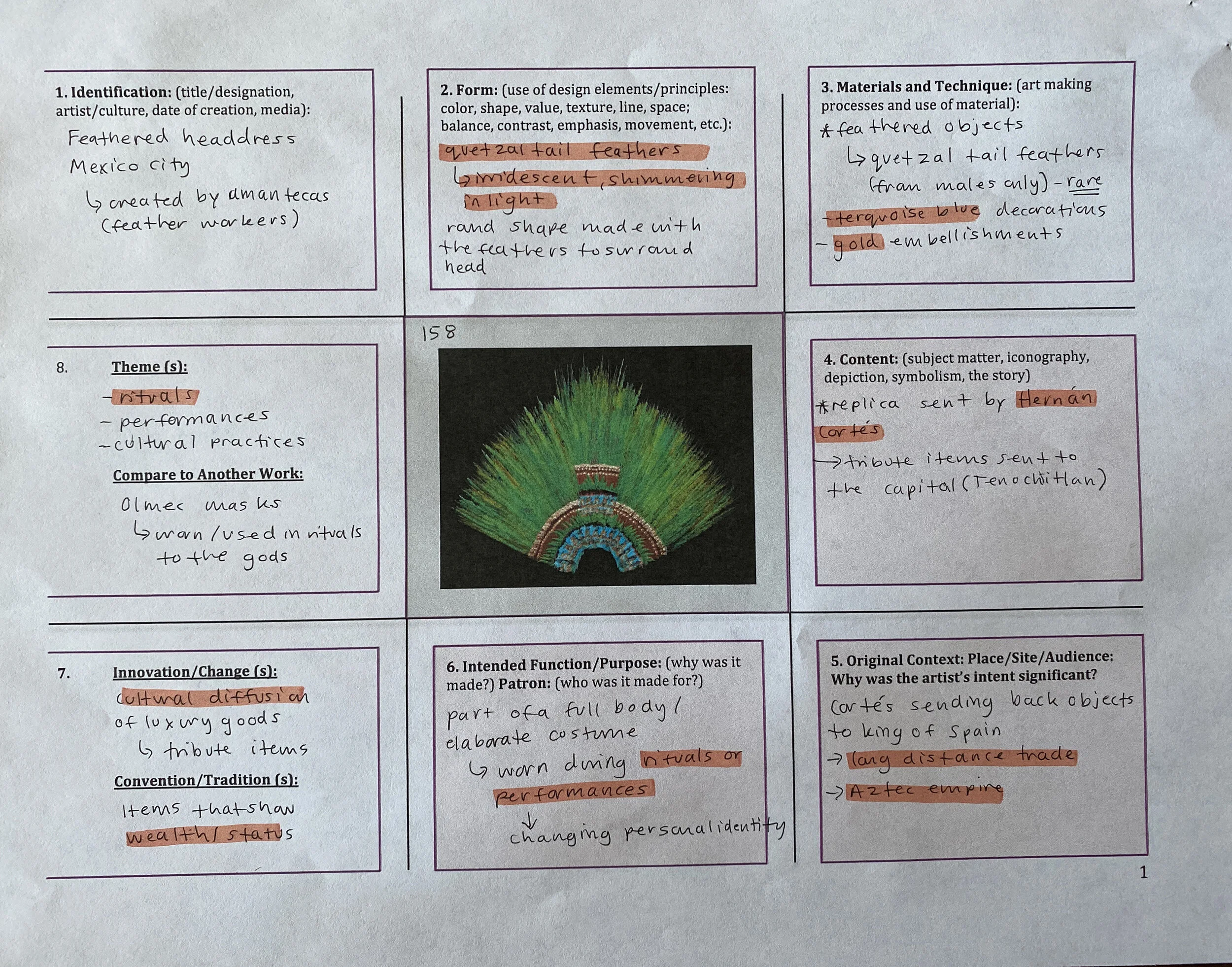 Art History 2019-20 — LaG Art Studio Parents Association