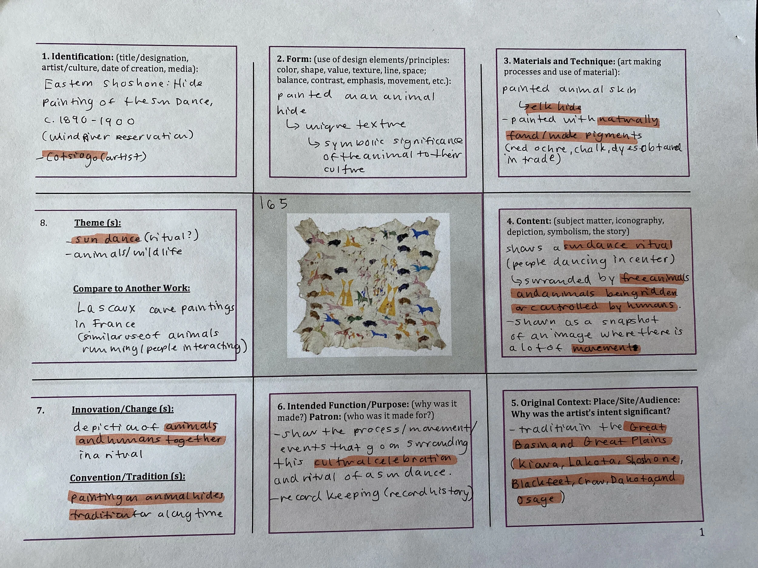 Art History 2019-20 — LaG Art Studio Parents Association