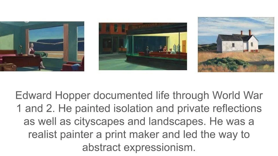 Art History 2019-20 — LaG Art Studio Parents Association