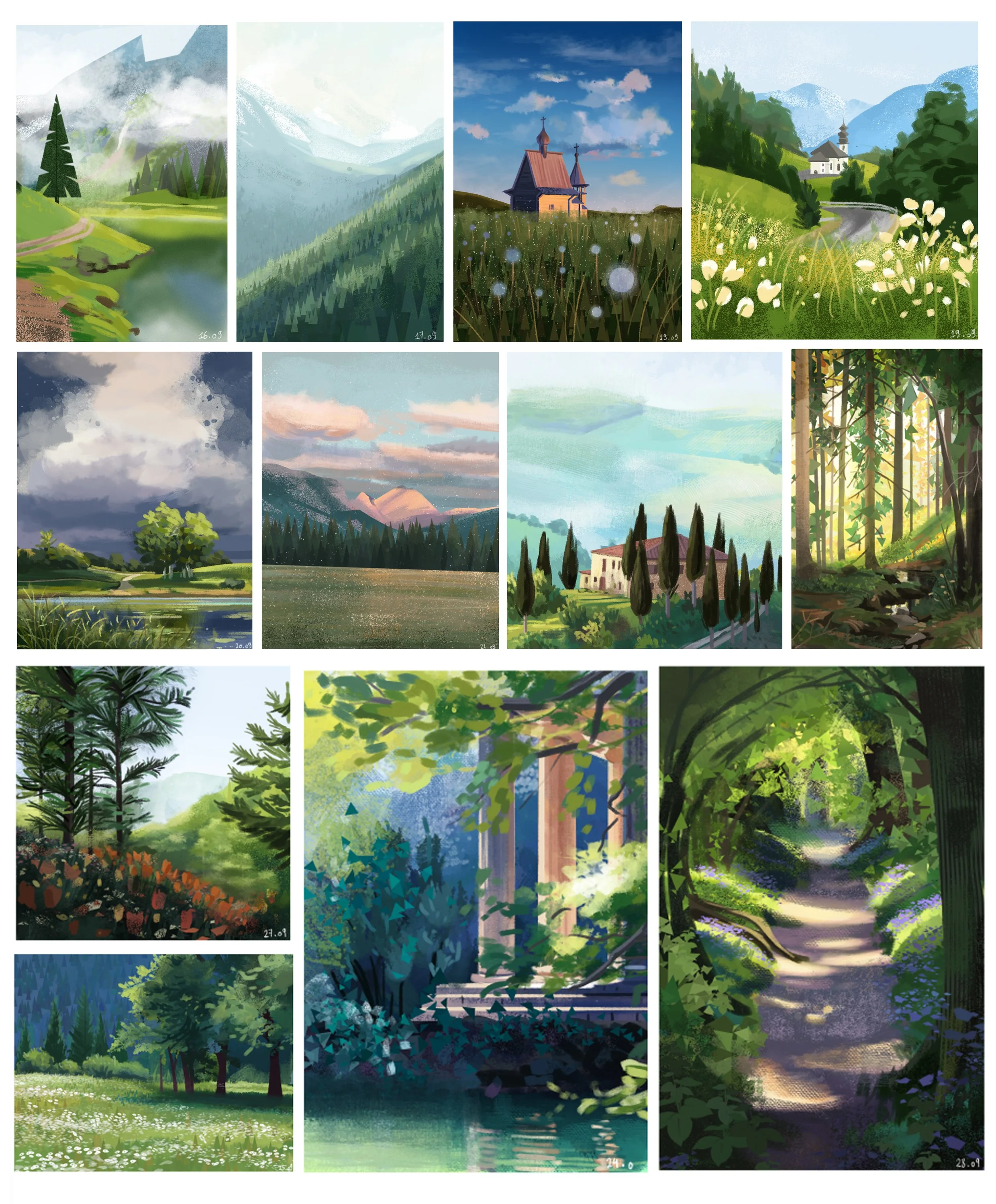 Daily Paintings — Claire SUN