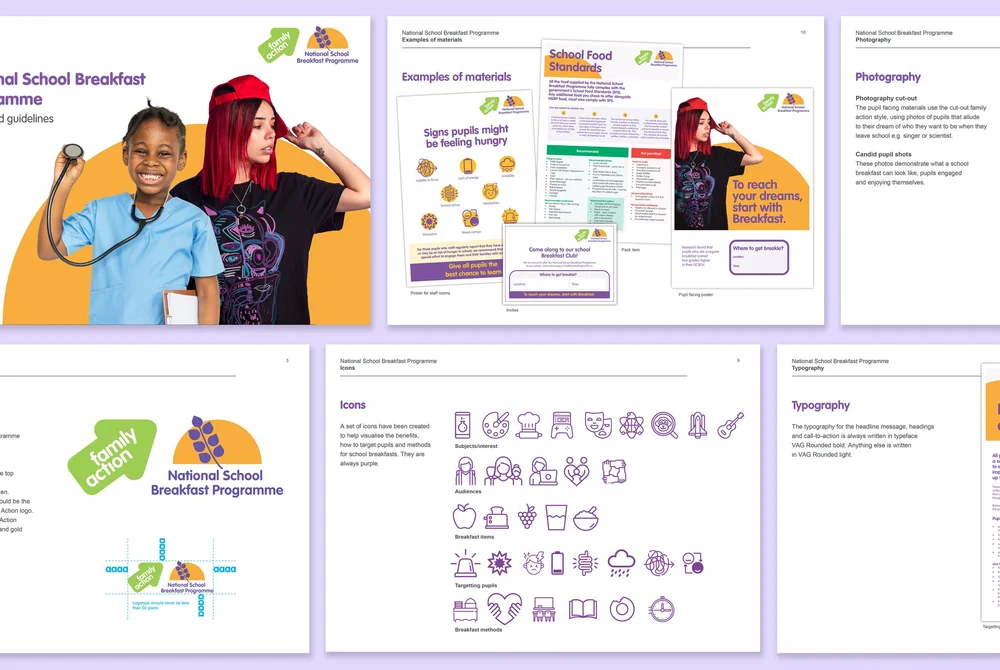 Campaign branding for the National School Breakfast Programme ...