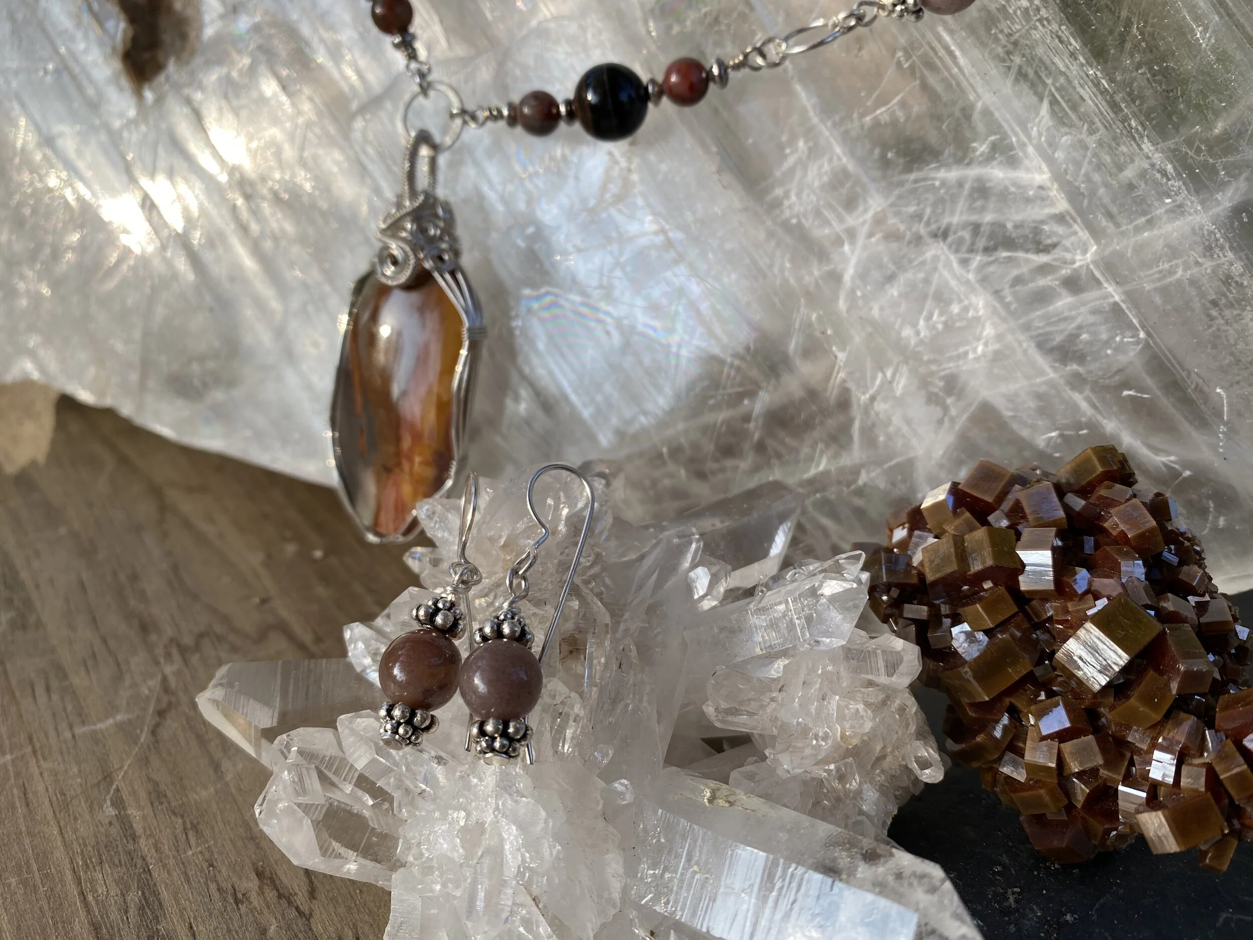 Hand Crafted Natural Stone Jewelry — WEARING THE WORLD