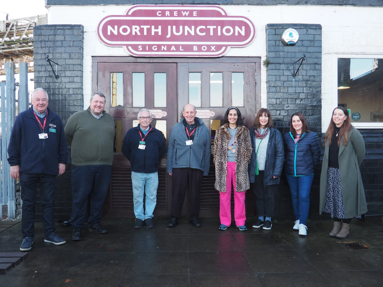 Four new trustees and a new centre manager are introduced to members ...