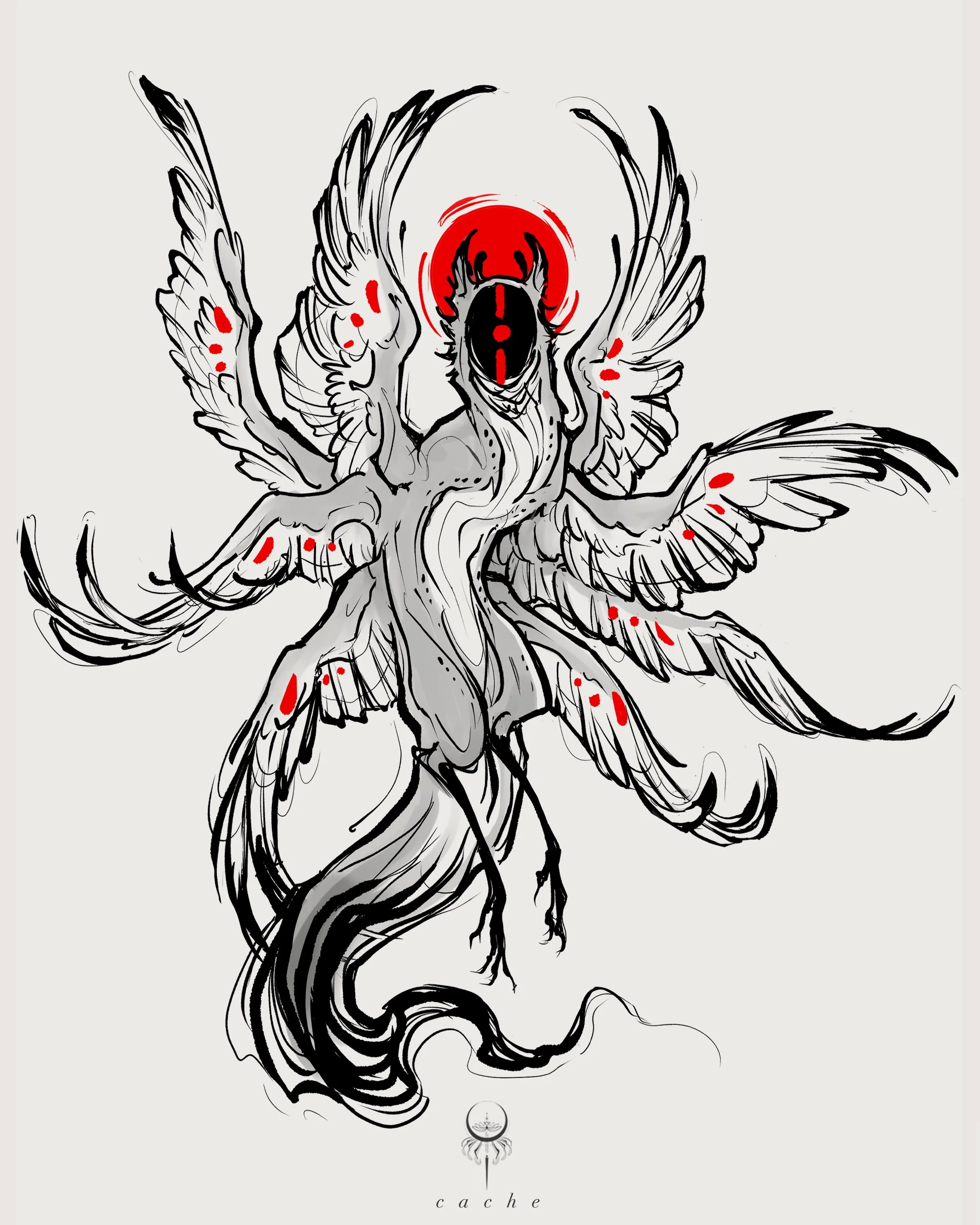 drawing — c a c h e