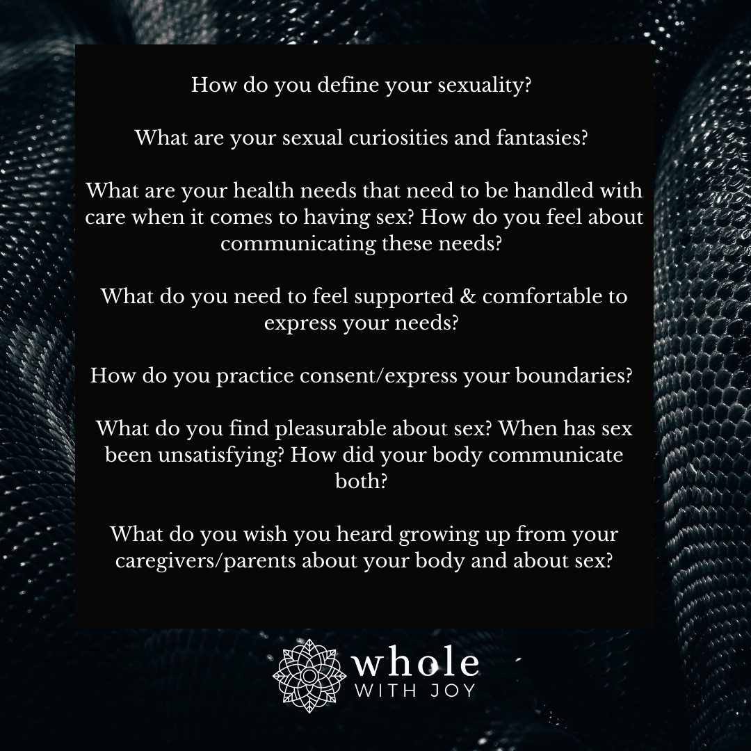 Lets Talk About Sex Scorpio Szn — Whole With Joy Pllc
