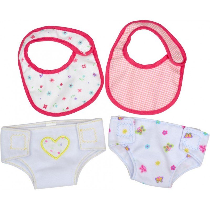 Bibs & Nappies - Dolls World | Toys Bikes Games Toy Shop Kingsbridge ...