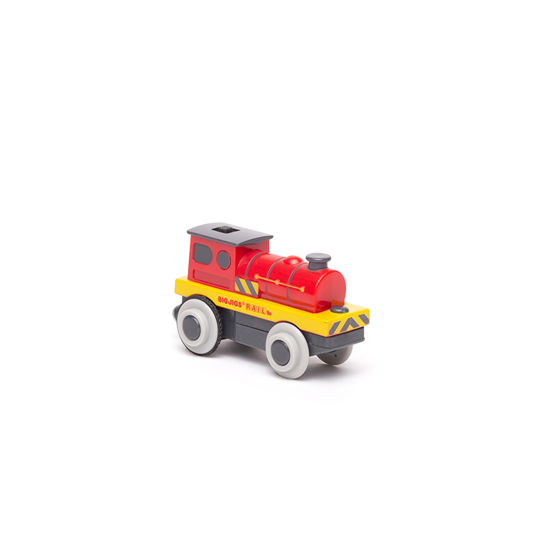 Mighty Red Loco Battery Operated Train - Big Jigs | Toys Bikes Games ...