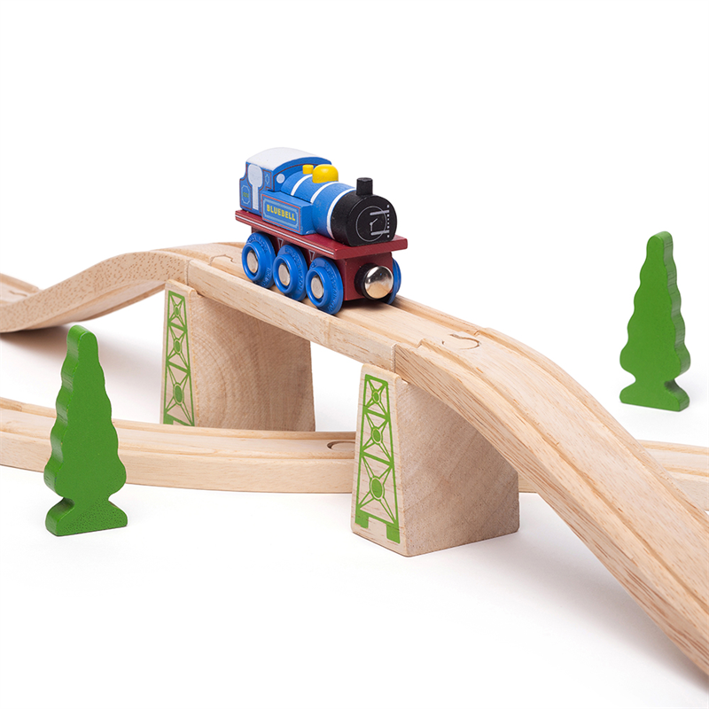 Bluebell Wooden Train - Big Jigs | Toys Bikes Games Toy Shop ...