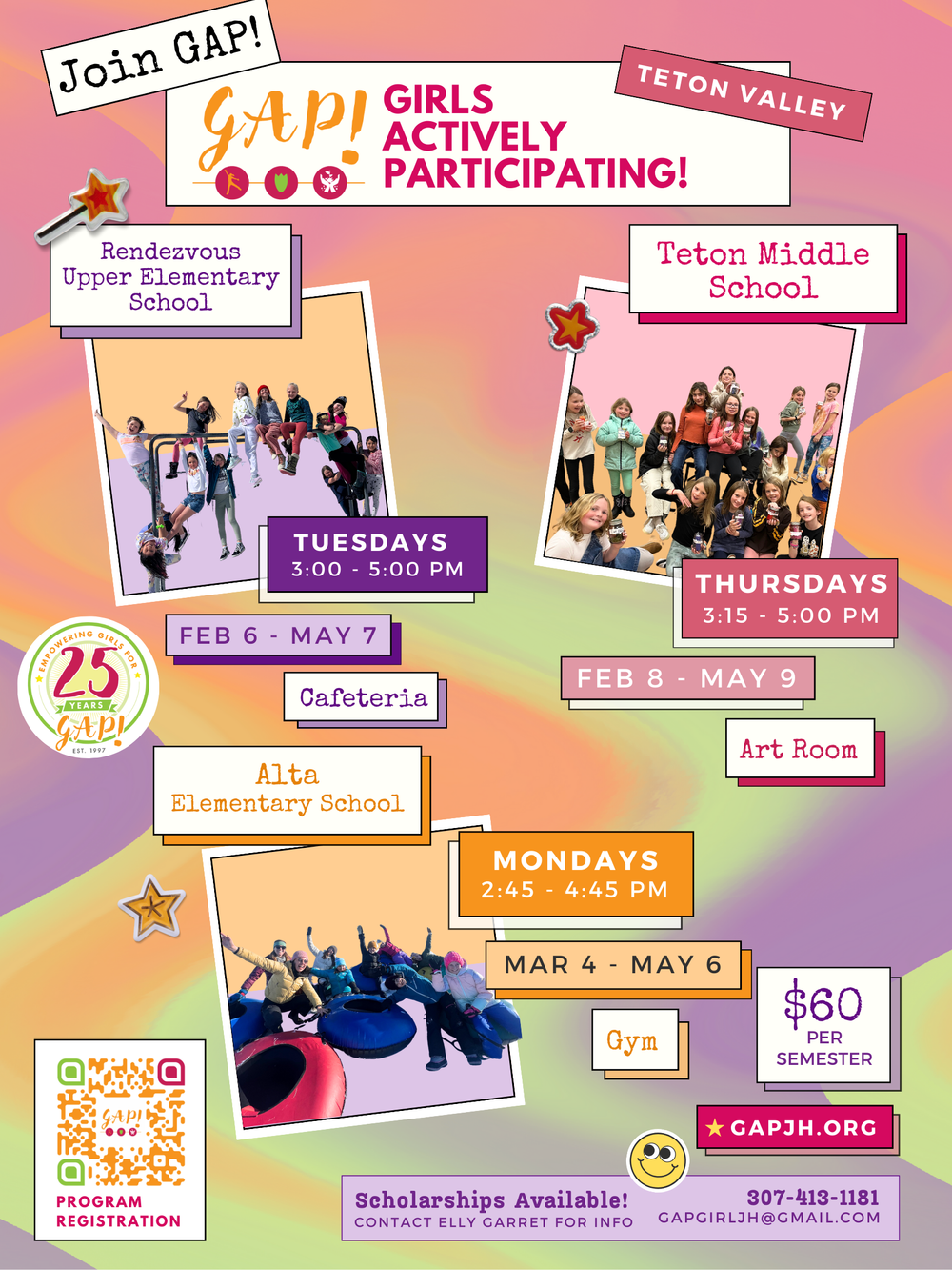 Girls Actively Participating!