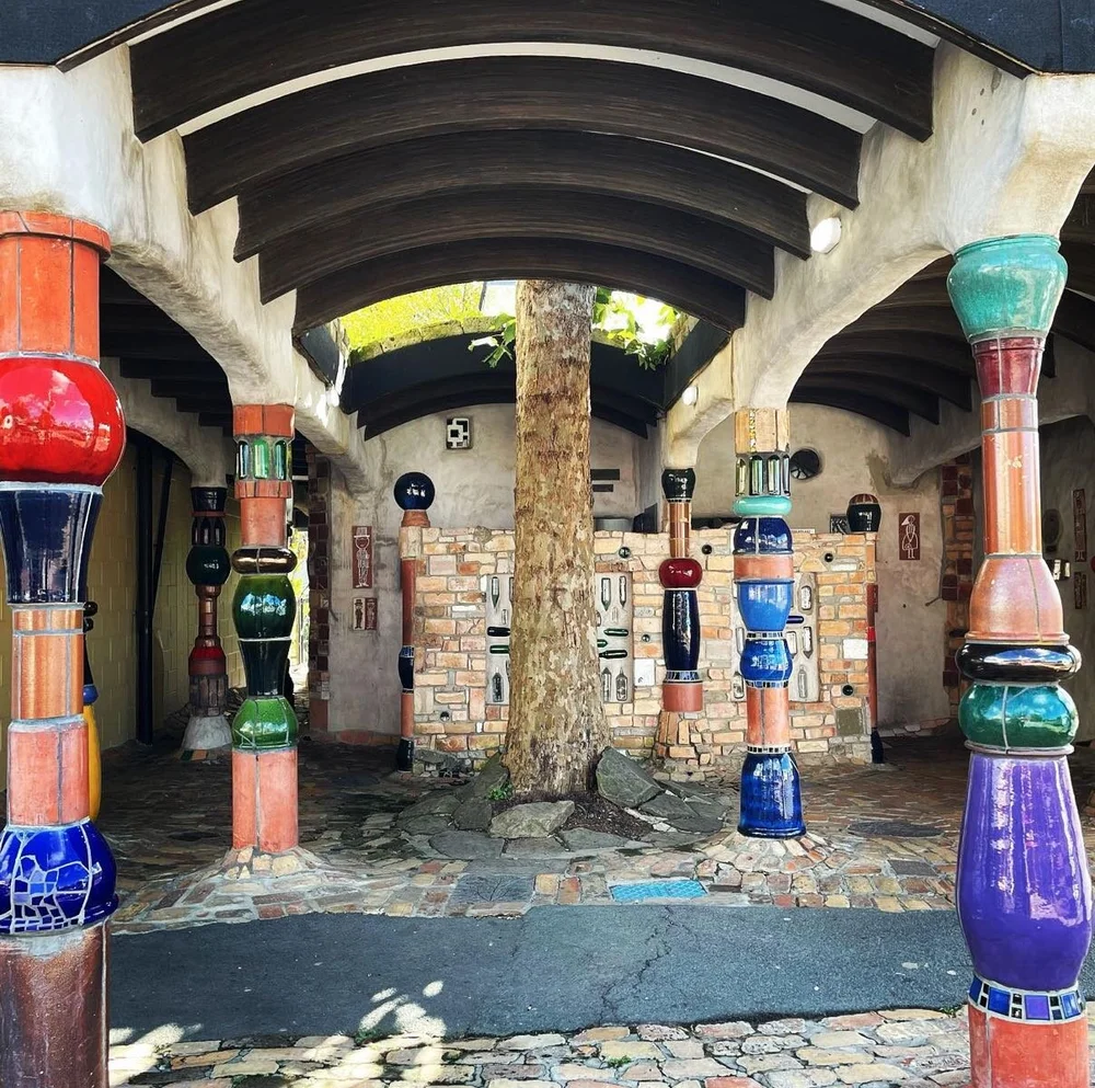 The extraordinary Hundertwasser - designer of public toilets