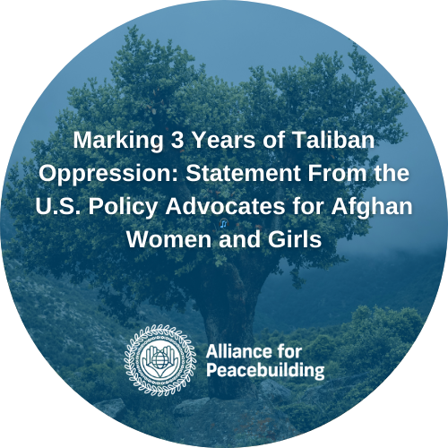 Alliance for Peacebuilding