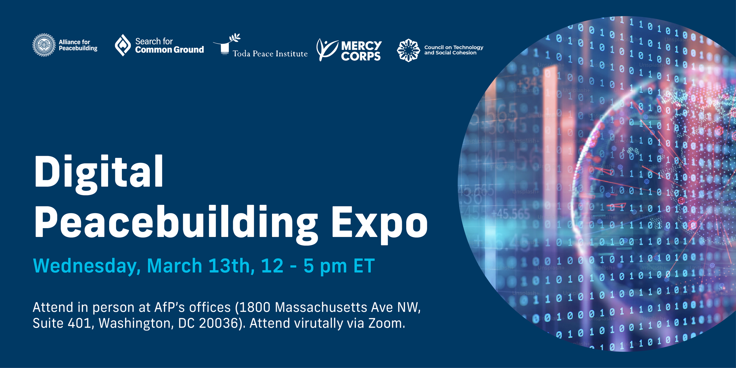 Digital Peacebuilding Expo — Alliance for Peacebuilding