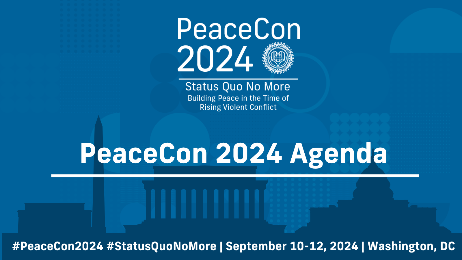 PeaceCon 2024 Agenda Day 3 — Alliance for Peacebuilding