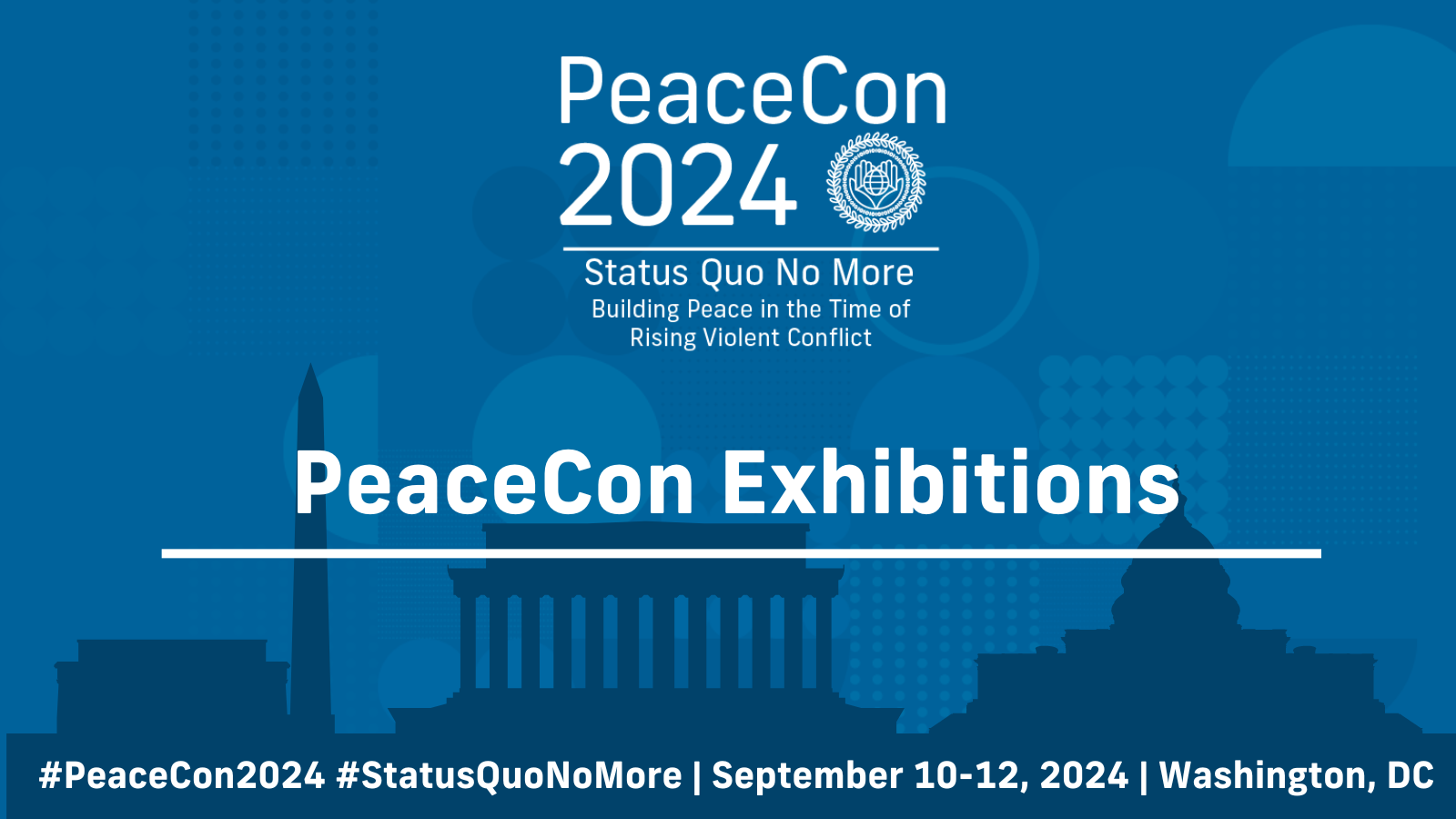 PeaceCon 2024 Exhibits — Alliance for Peacebuilding