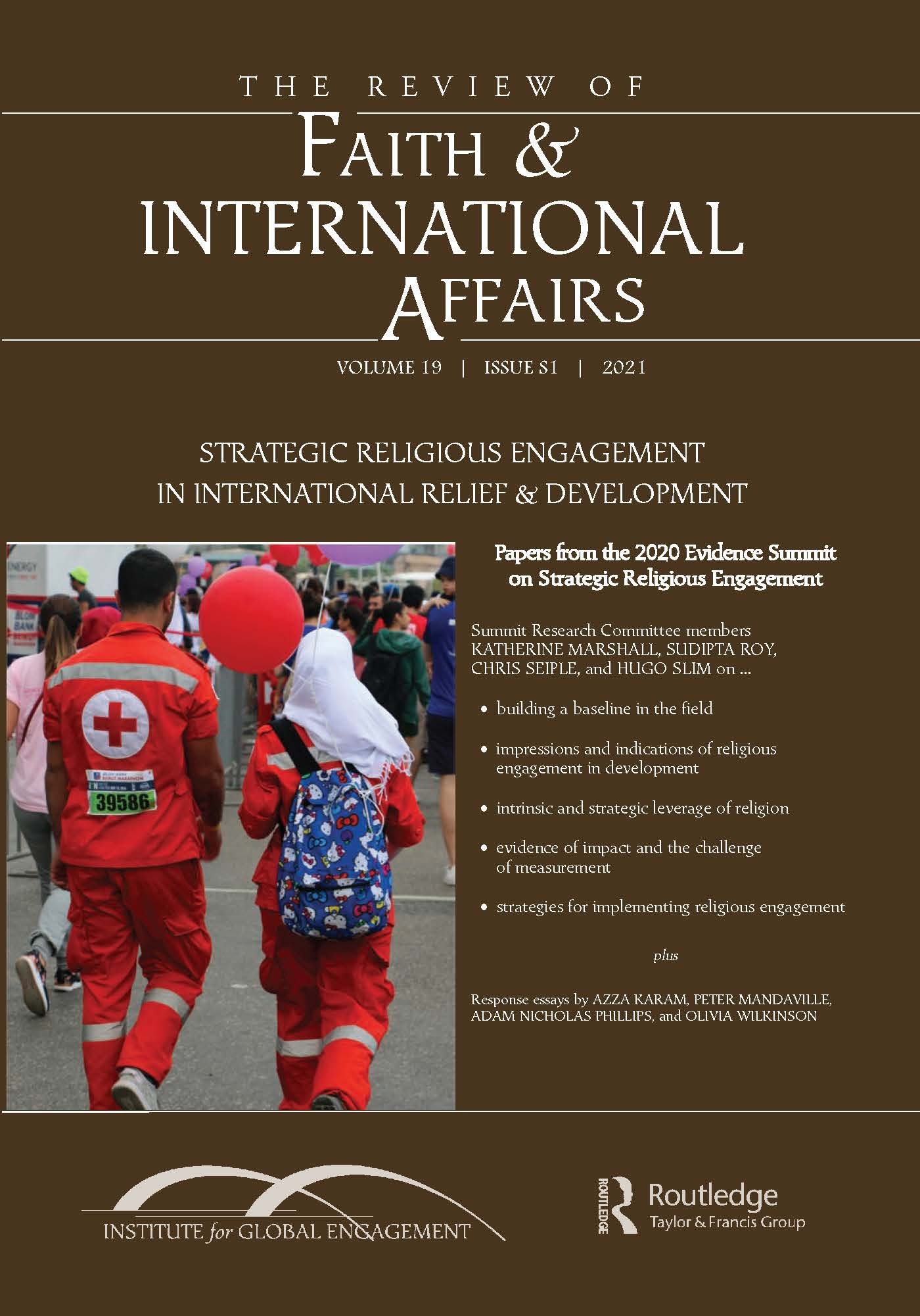 Evidence on Strategic Religious Engagement in the Humanitarian ...