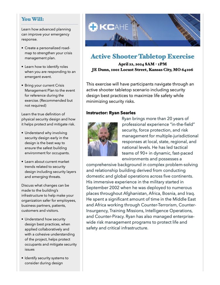 KCAHE Training - Active Shooter Tabletop Exercise — Kansas City Area ...