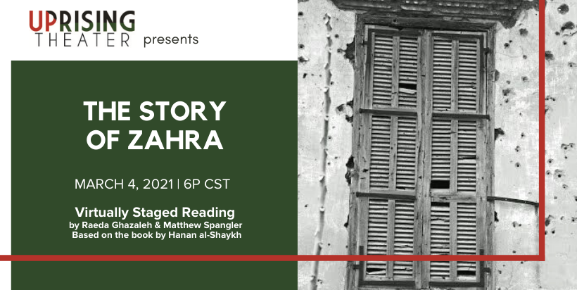 Virtual Reading of The Story of Zahra — Uprising Theater