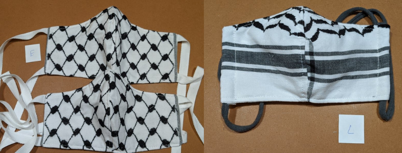 Mask-ER-Aid Keffiyeh Day Collaboration — Uprising Theater