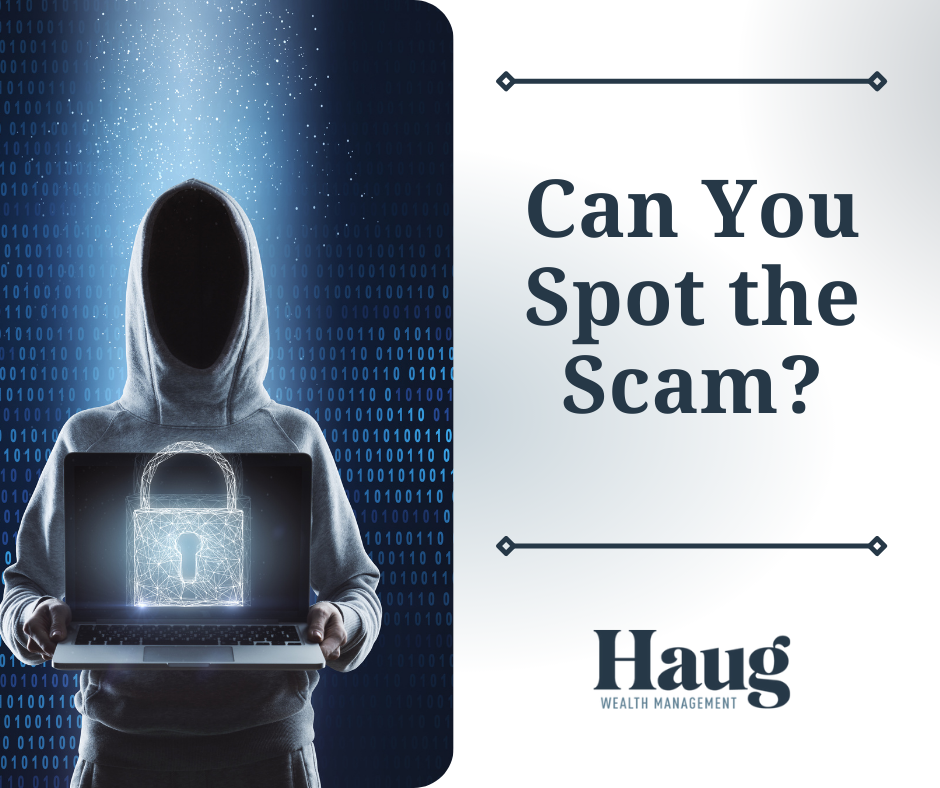 Can You Spot the Scam? Common Financial Fraud Warning Signs — Haug ...