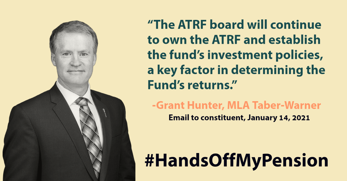 Promises Made — HANDS OFF MY PENSION