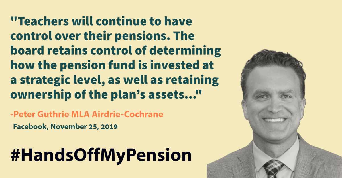 Promises Made — HANDS OFF MY PENSION