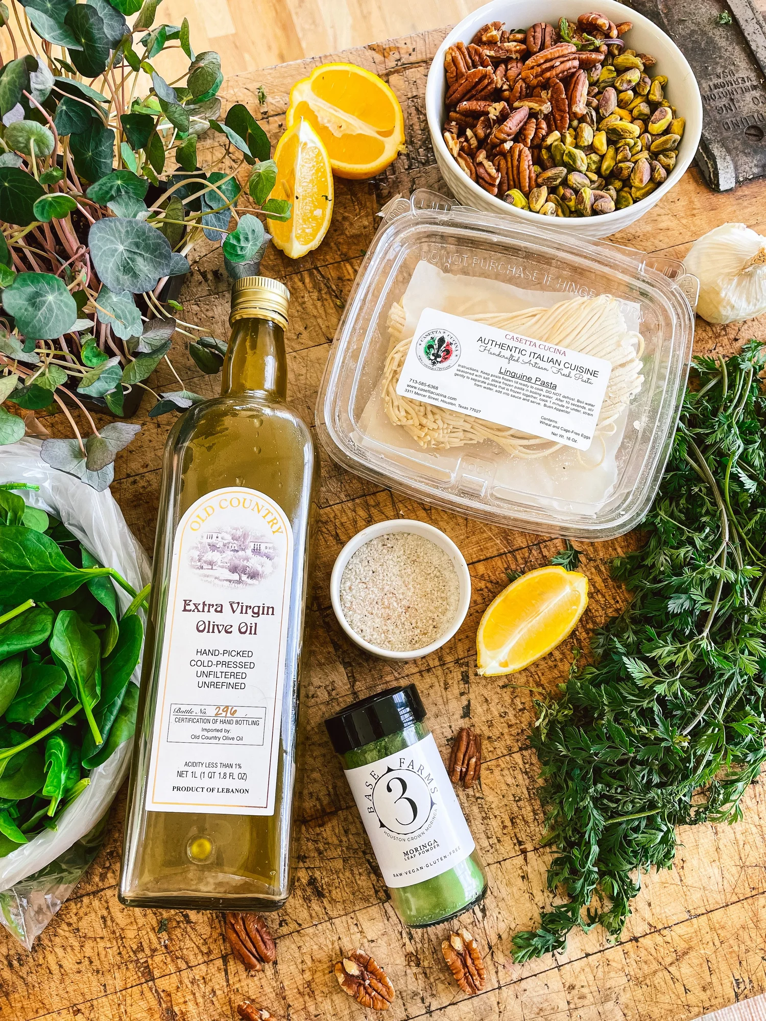 Carrot Top & Moringa Pesto Pasta — The Informal Grub