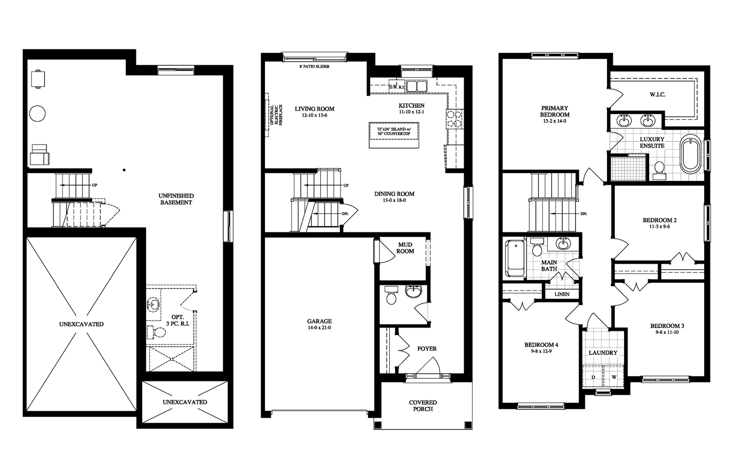 The Springfield Floorplan — Sunvale Homes