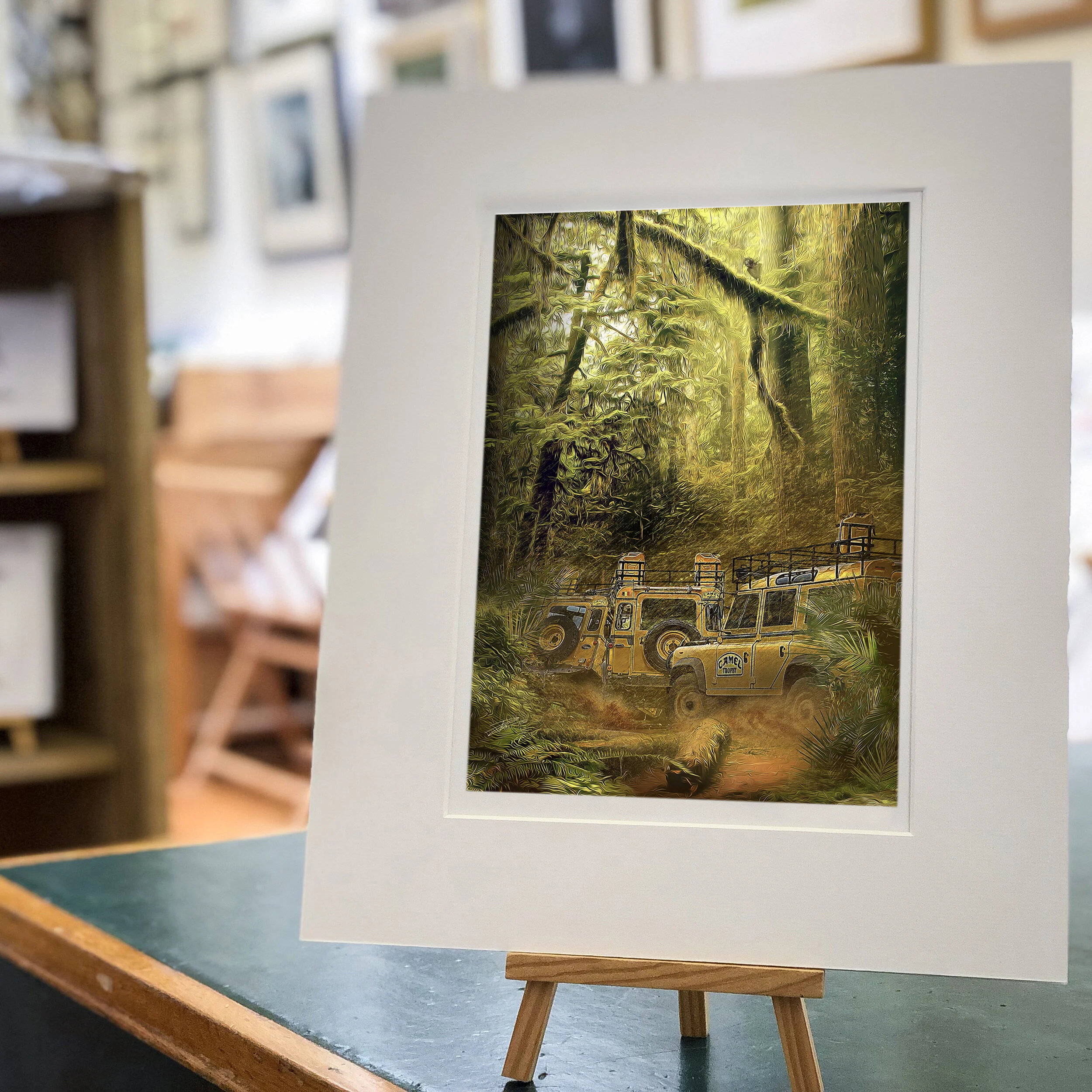 Land Rover Defender & Range Rover limited edition prints and artwork ...