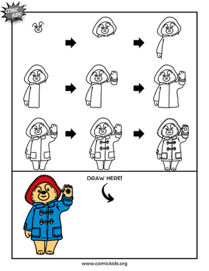 Free Coloring Pages of Book Characters and Free Learn to Draw Book ...