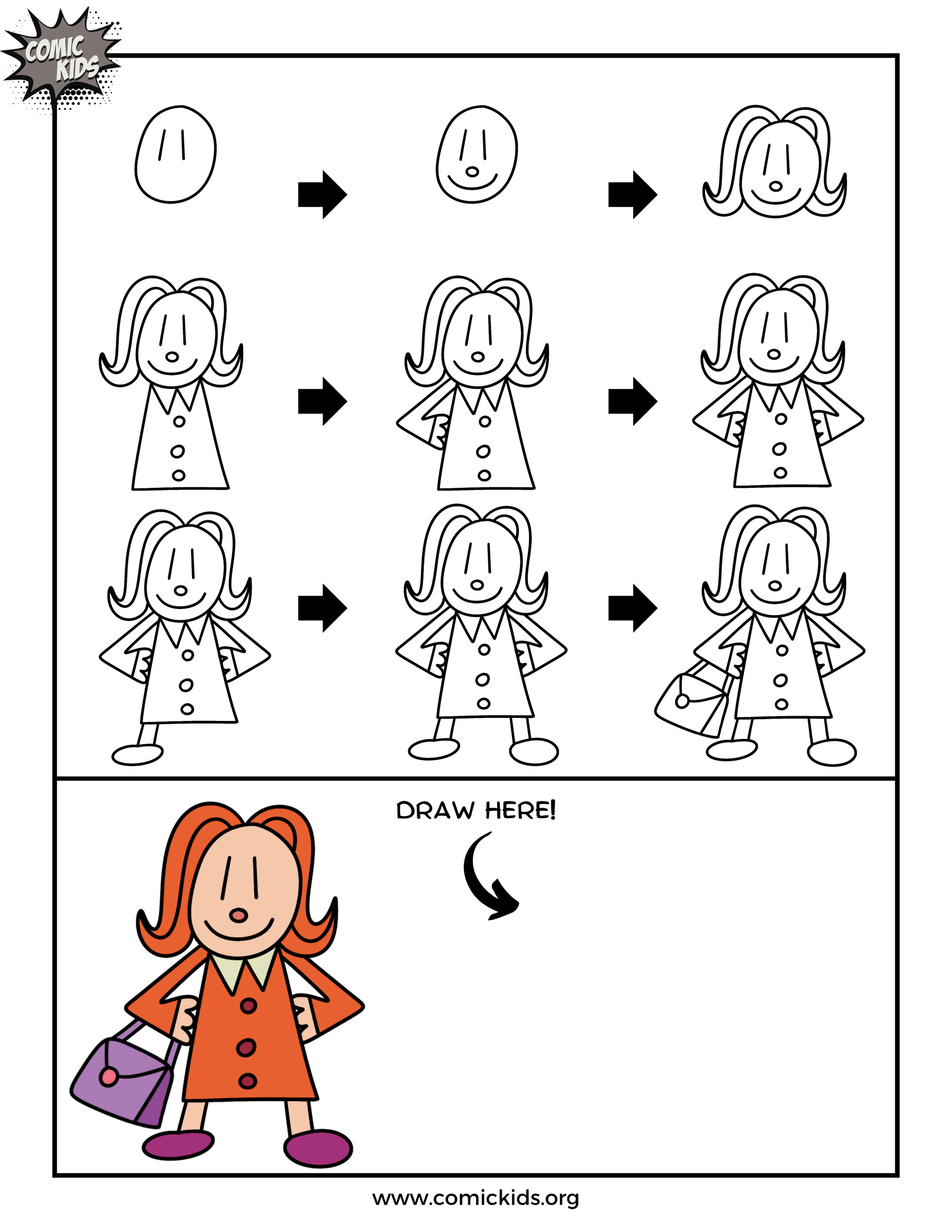 Free Coloring Pages of Book Characters and Free Learn to Draw Book ...