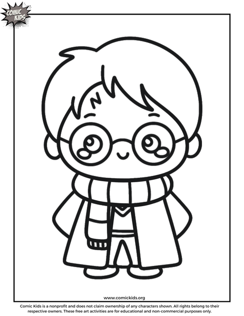 Free Coloring Pages of Book Characters and Free Learn to Draw Book ...