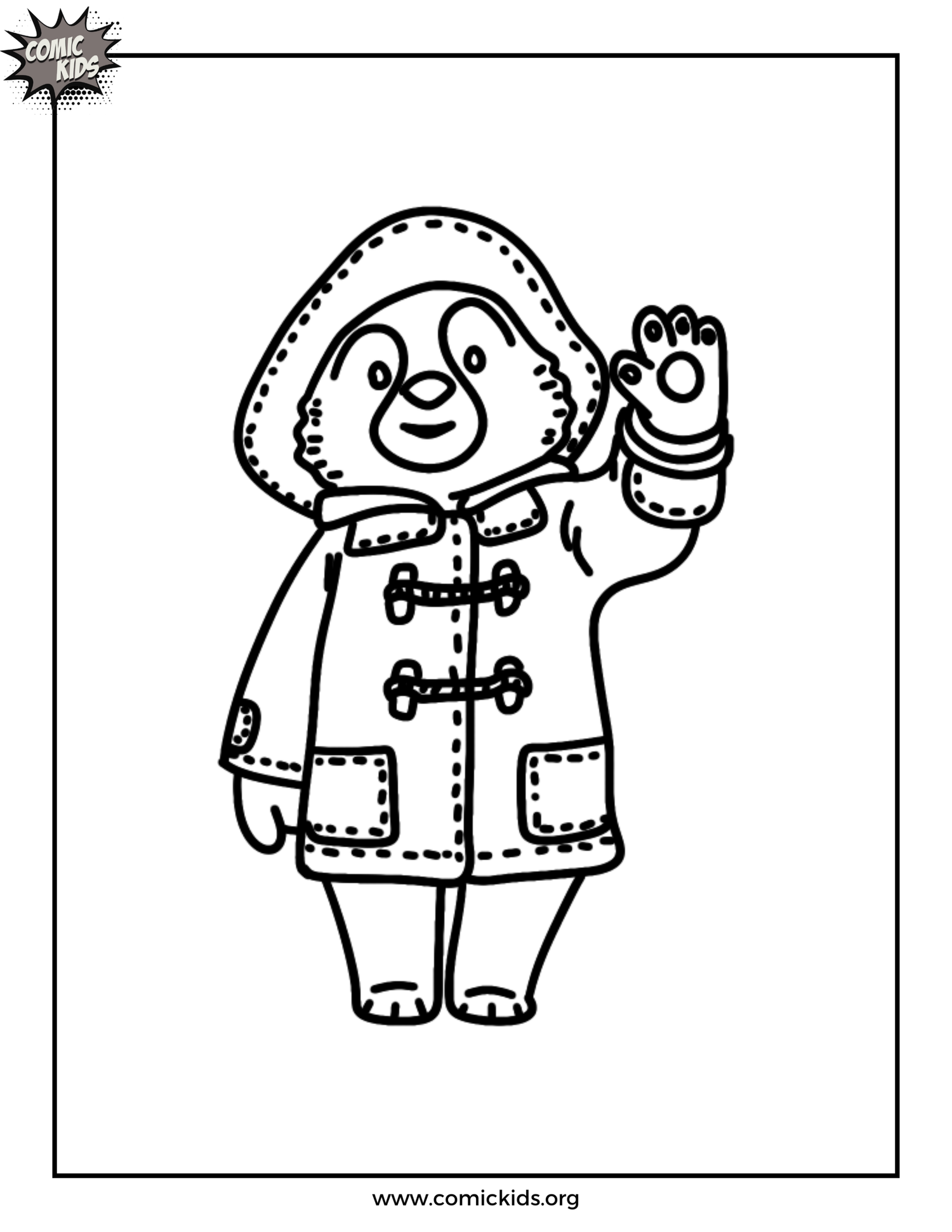 Free Coloring Pages of Book Characters and Free Learn to Draw Book ...