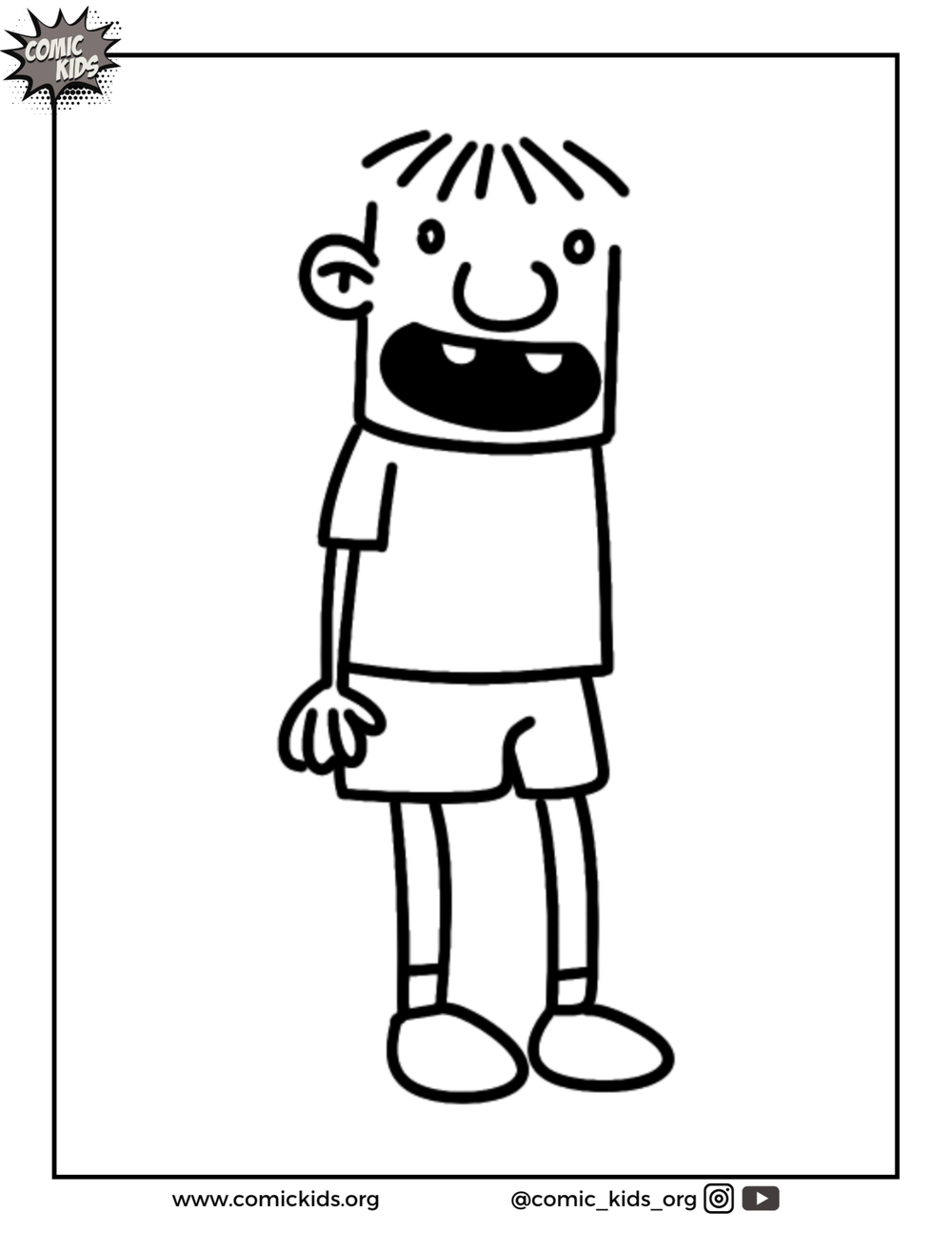 Free Coloring Pages of Book Characters and Free Learn to Draw Book ...