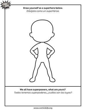 Free Printable Comic Drawing and Coloring Pages for Kids — Comic Kids