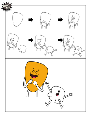 Free Coloring Pages of Book Characters and Free Learn to Draw Book ...