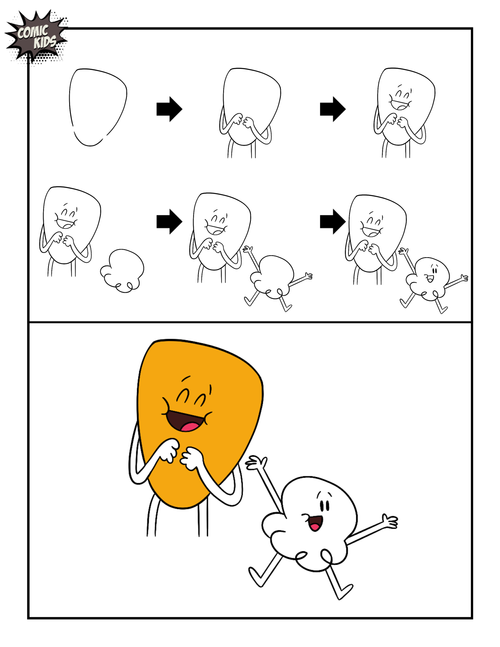 Free Coloring Pages of Book Characters and Free Learn to Draw Book ...